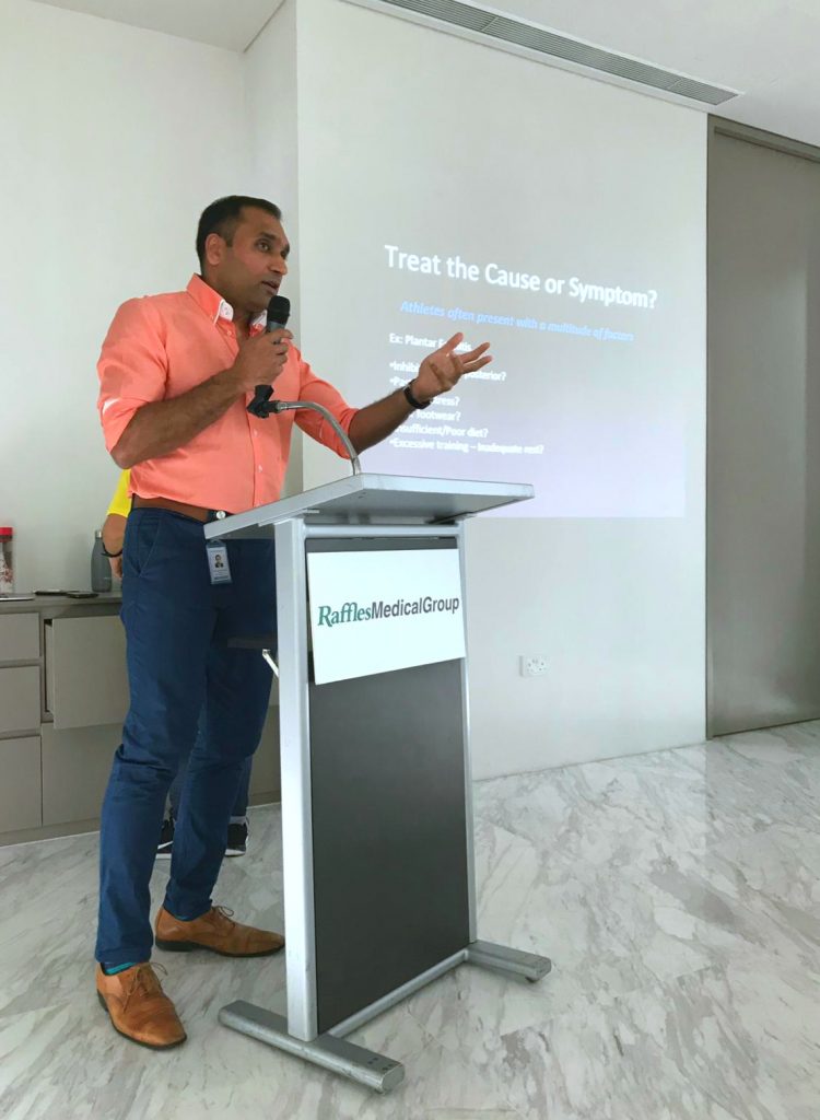 42Race-Raffles Shield Running Clinic | OrthofootMD
